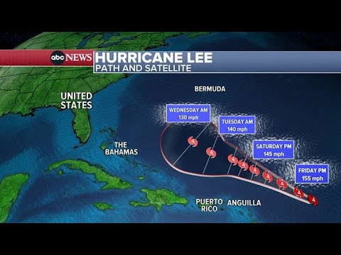 LIVE: Tracking Hurricane Lee | ABC News