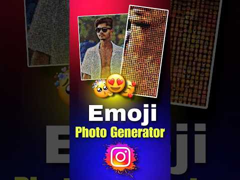 Photo from emoji π || emoji photo generator #tutorial #emoji