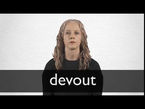 DEVOUT definition and meaning | Collins English Dictionary