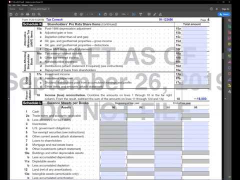 IRS Form 1120S Free Software, S Corporation Tax Return