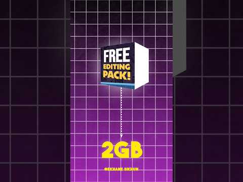 Unlimited Video Editing Pack Download ???? #shorts