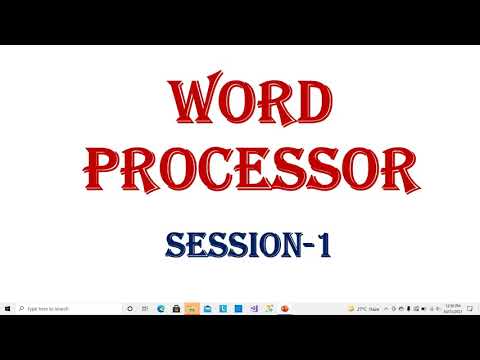 What is Word Processor?