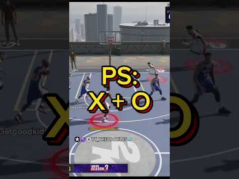 GYIU How to do Self Alley Oops in NBA 2K25 #nba2k25 #gyiu #selfalleyoops