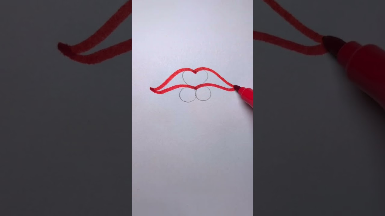 Kuldo How to Draw 🎨 Perfect Lips 👄💋