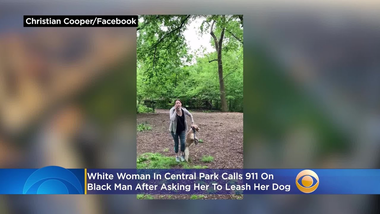 White Woman In Central Park Call 911 On Black Man After Asking Her To Leash Her Dog