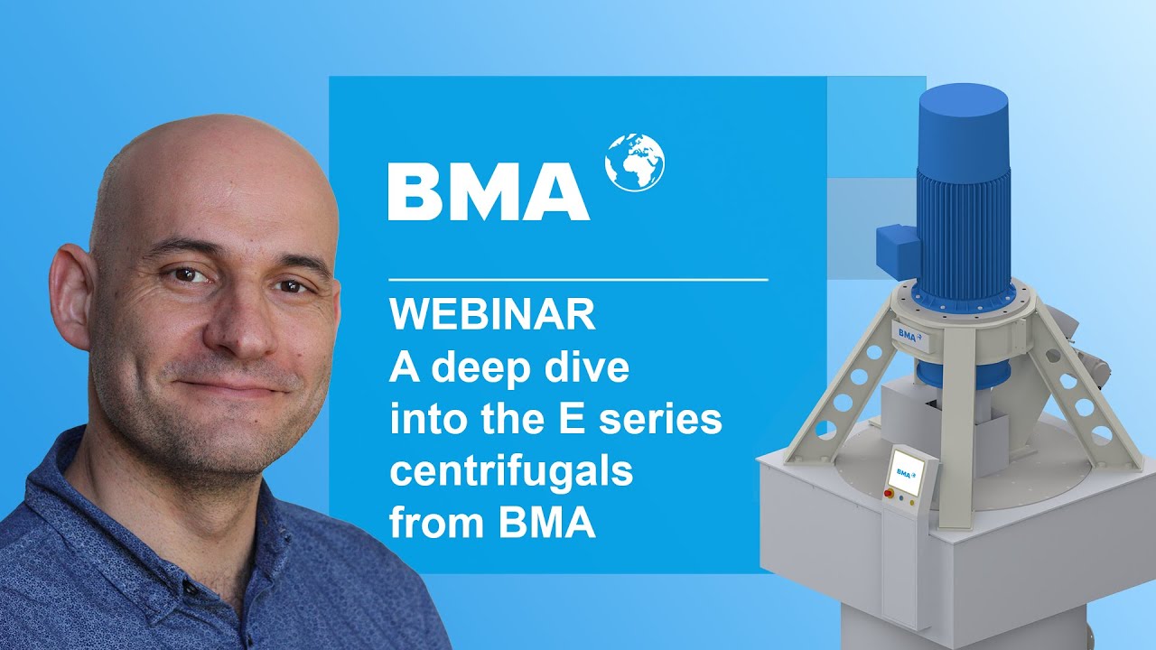 Webinar: E series centrifugals from BMA