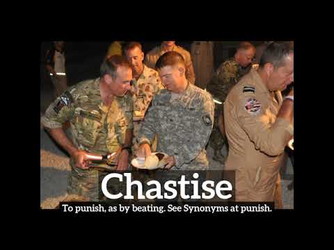 How Does Chastise Look? | How to Say Chastise in English? | What is Chastise?