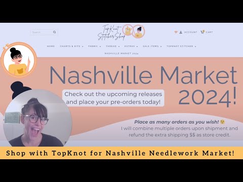 Nashville Market 2024 - Window Shop with TopKnot!