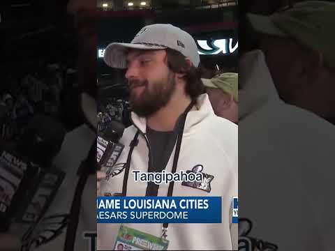 Philadelphia Eagles pronounce Louisiana names