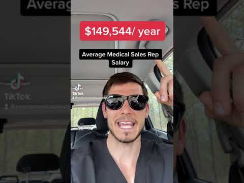 Average Medical Device Sales Rep Salary #shorts