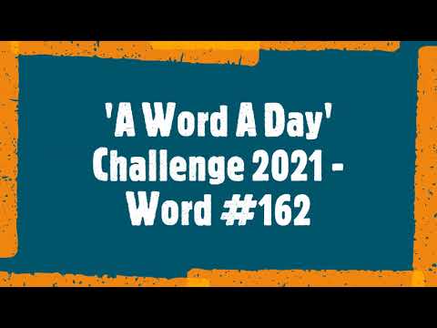 Word #162 #swamp/etymology, meaning, examples/ #swamped #swampy/A Word A Day Challenge 2021