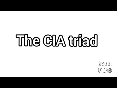 What is CIA ? Simplest Explanation 🙂
