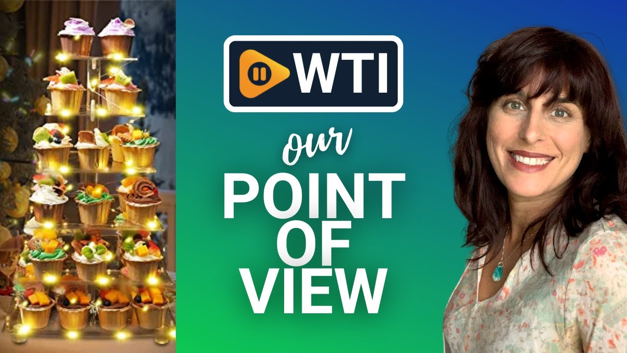 Cupcake Stand 4 Tier Yellow Acrylic Cupcake Tower | Our Point Of View