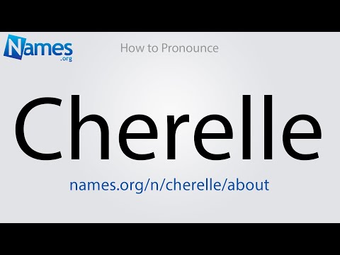 How to Pronounce Cherelle