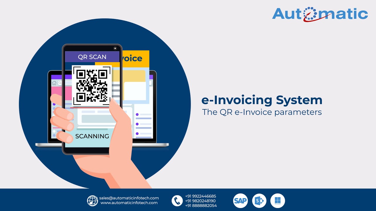 e-Invoice QR Code. The QR e-Invoice parameters.