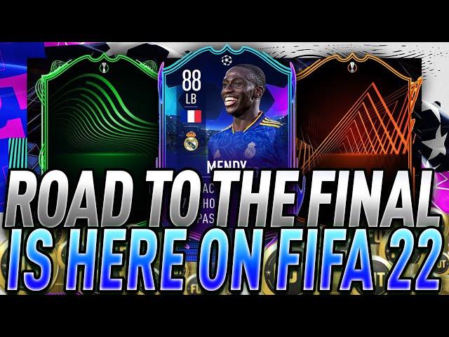 FIFA 22 Ultimate Team: All Road to the Final (RTTF) cards