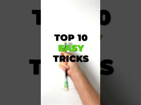 Top 10 EASY Pen Spinning Tricks 🔥