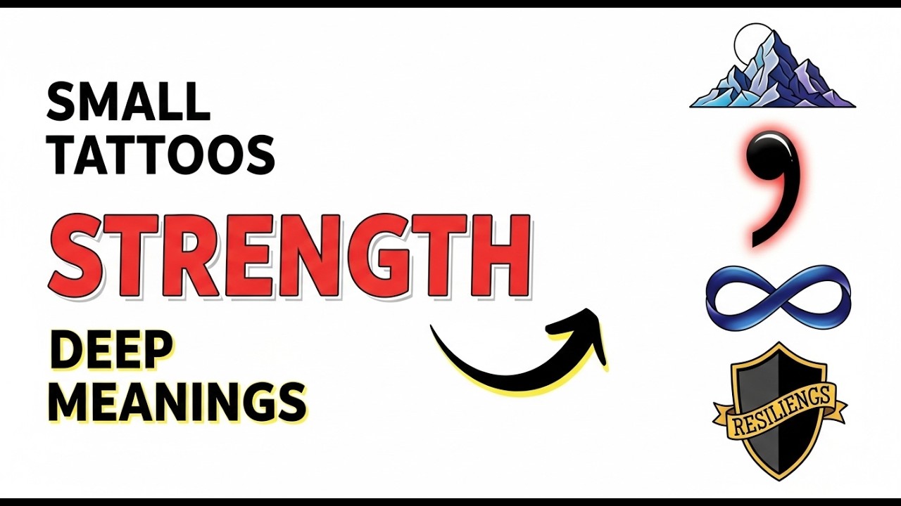 Small Tattoos That Represent Strength (Hidden Meanings You Didn’t Notice)
