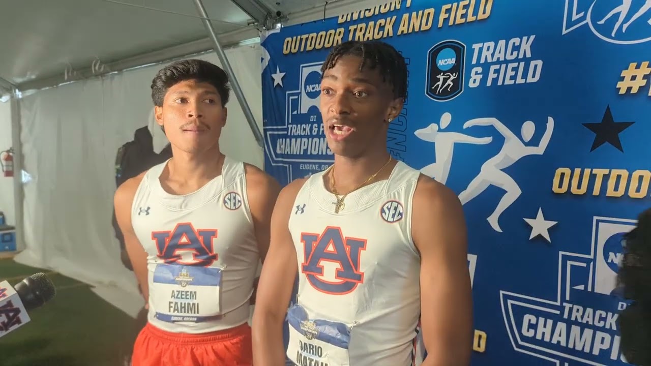 Auburn Wins NCAA 4x100 Relay Title [Interview]