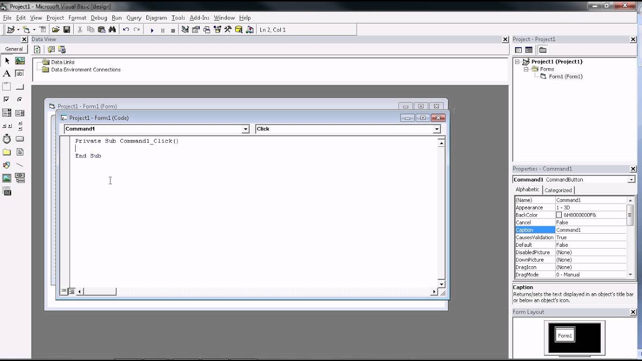 VB6 IF ELSE tutorial