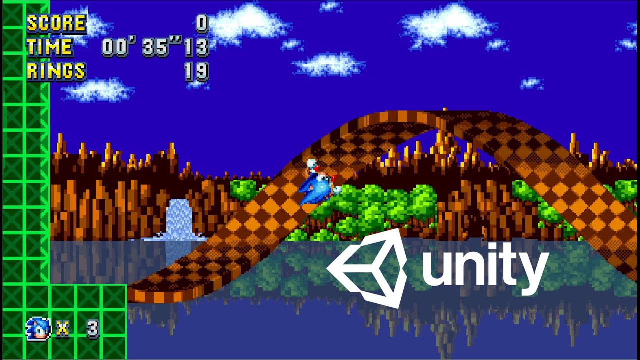 Unity Engine 2D Sonic Physics Framework  Progress Update #2