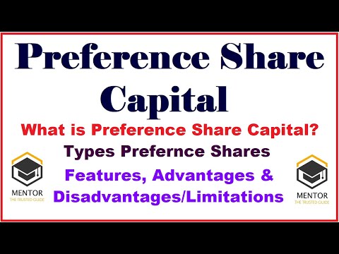 What is Preference Share Capital || Features, Advantages & Limitations of Preference Shares Capital