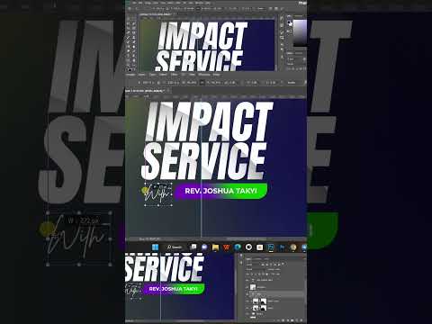 How To Make a CHURCH FLYER with Pictures | Photoshop Tutorials