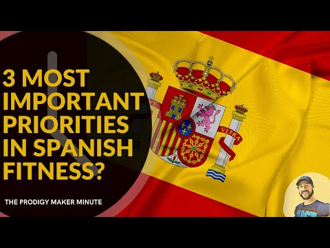 What Are The Three Most Important Priorities In Spanish Fitness? Prodigy Maker Minute