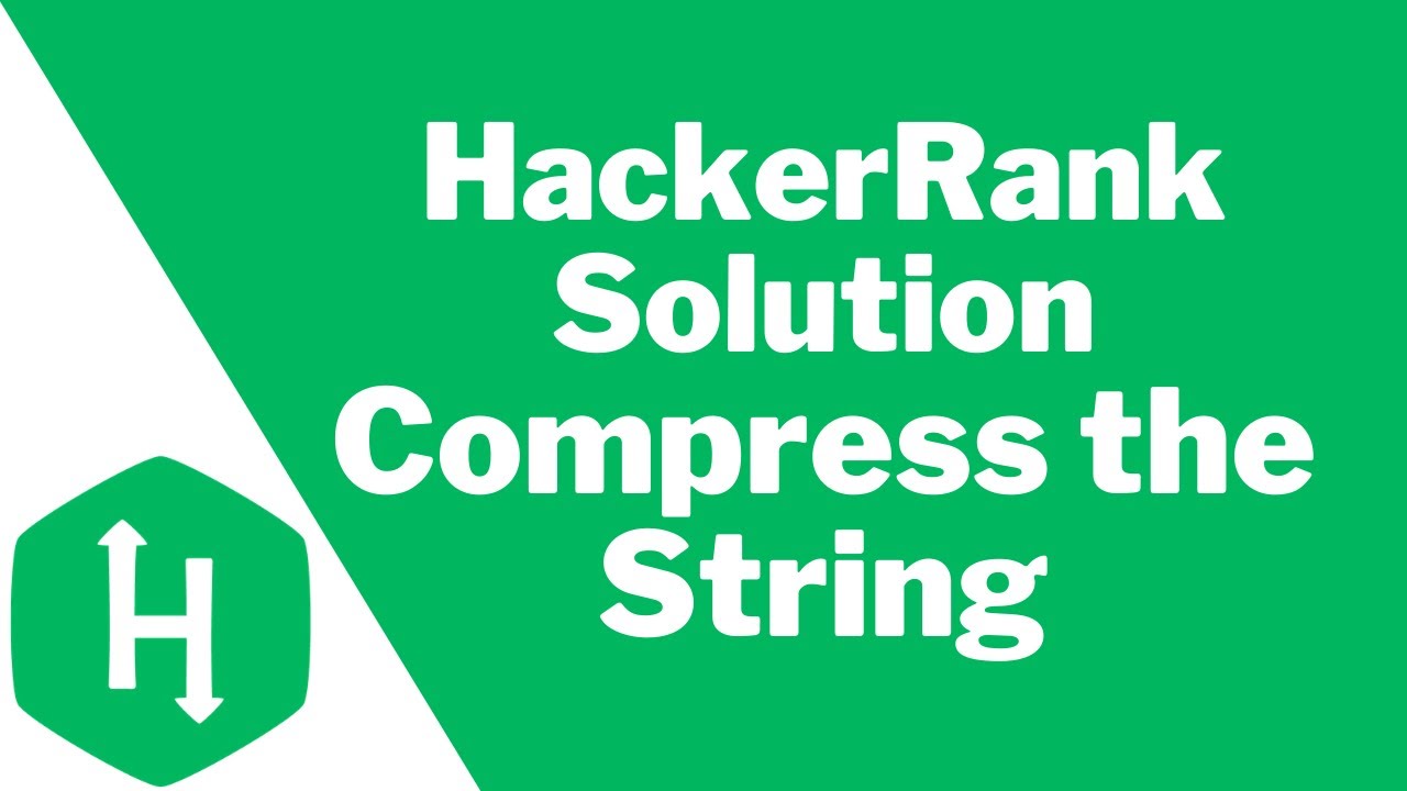 Hackerrank solution: compress the string python