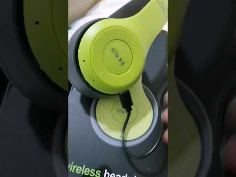 P47 wireless headphones #amazing #latest #trending #youtubeshorts #satisfying