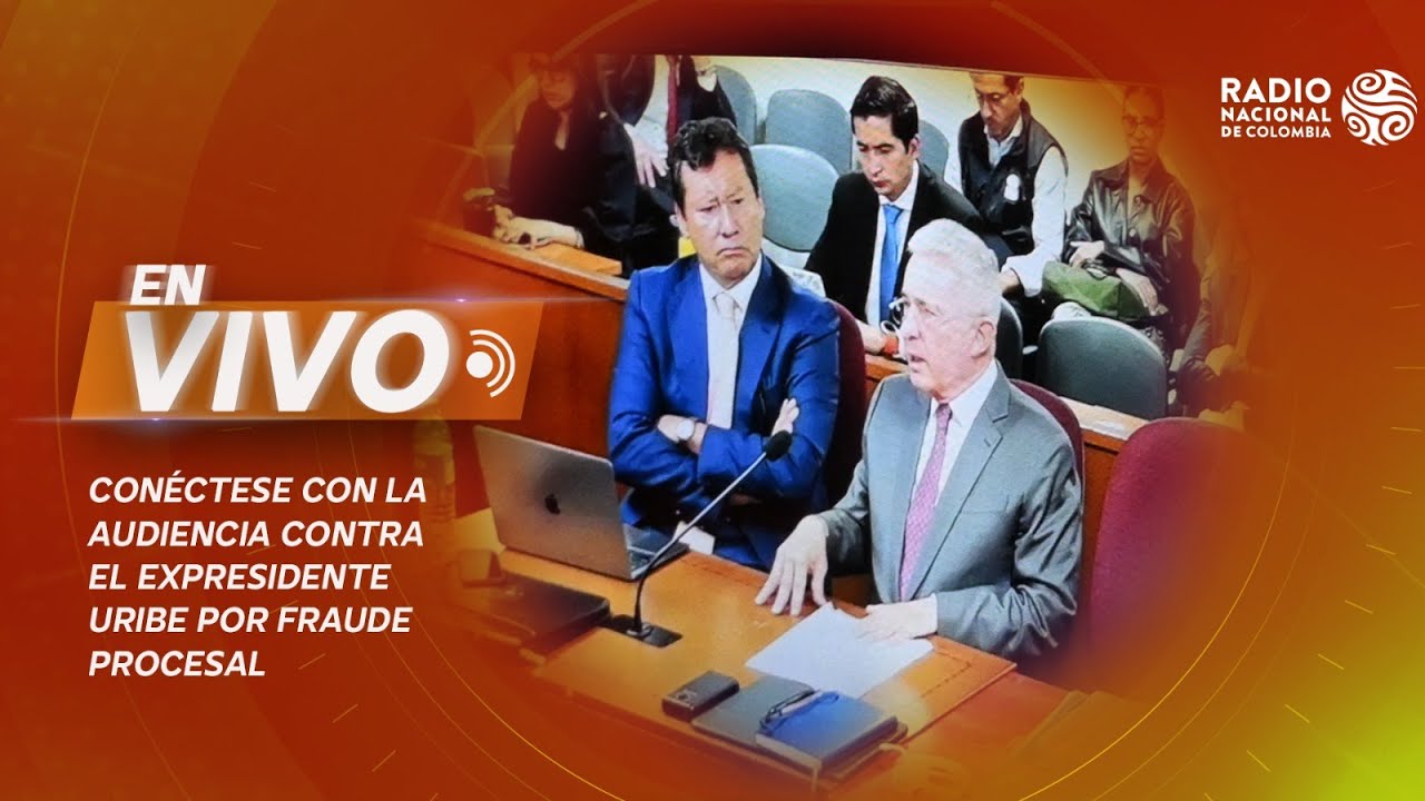 🔴EN VIVO: Conéctate al juicio contra el expresidente Álvaro Uribe: declaran testigos de la Fiscalía
