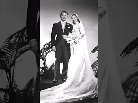 Tyrone Power & Linda Christian/Wedding/28-1-1949#wedding#love #power#1949
