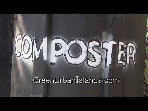 A $5 Composter! DIY. Why spend $100 for an Earth Machine?