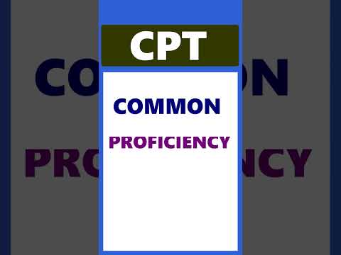 CPT Full form | Full Form of CPT | #fullform #shorts #cpt
