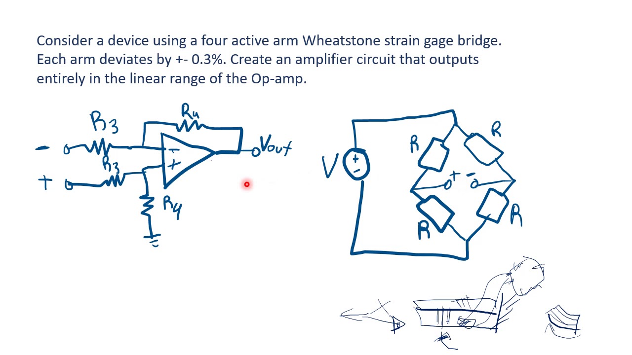 Four-Active-Arm Wheatstone Bridge | Medical Instrumentation