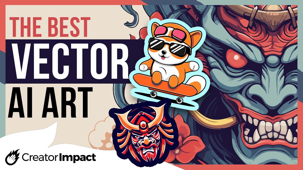 The Best VECTOR AI ART?  Generate AI Vector files with these tools!