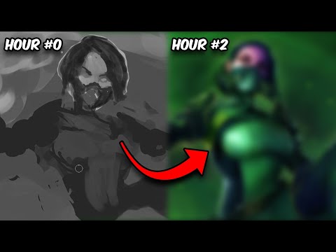Viper from Valorant Speed painting by hungrymonkey9 | DiluteOxygen