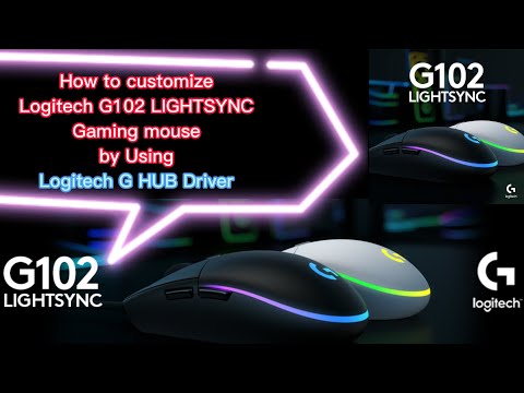 How to customize logitech mouse by using Logitech G HUB Driver
