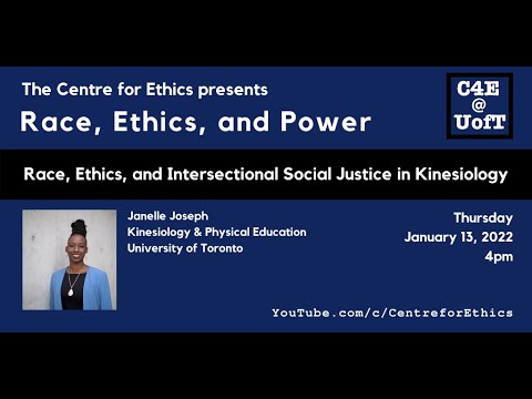 Janelle Joseph, Race, Ethics, and Intersectional Social Justice in ...