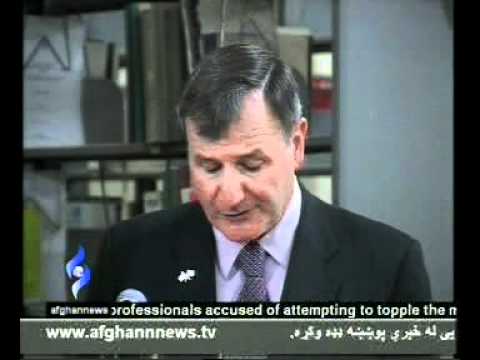 Eikenberry in Kabul university