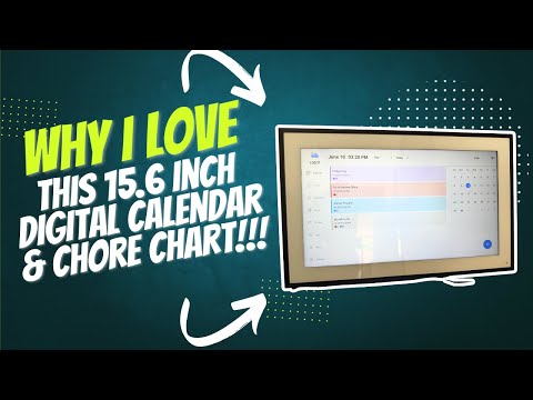 Review of this 15.6 Inch Digital Calendar & Chore Chart
