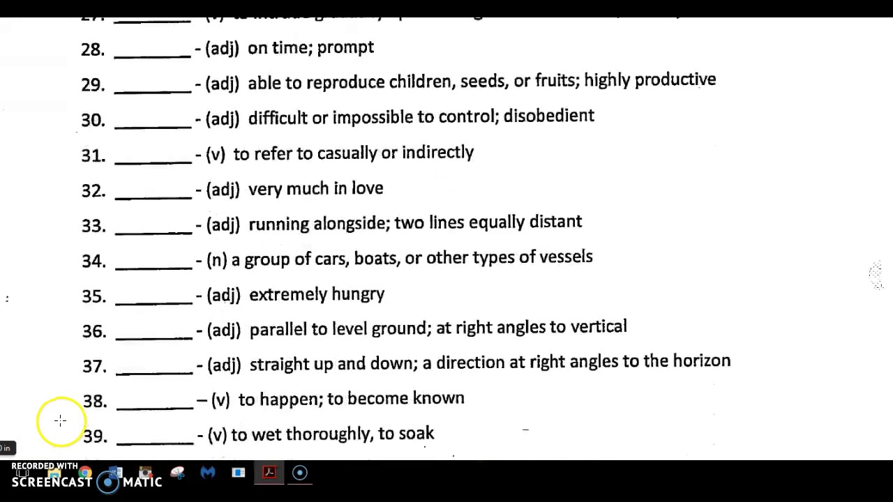 Unit Test (1-5) part 2