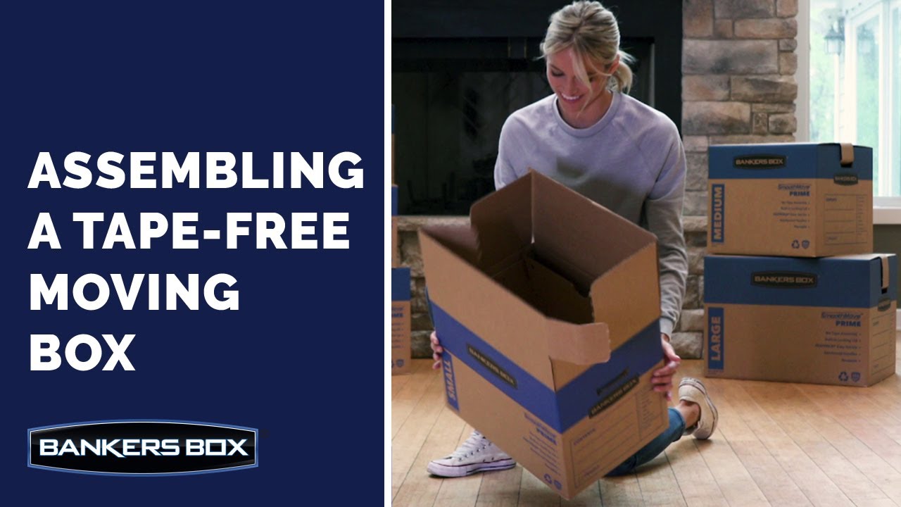Assembling a Tape-Free Moving Box-Smoothmove Prime