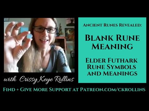 Blank Rune Meaning (Elder Futhark Runes) - Ancient Runes Revealed - Rune Symbols and Meanings
