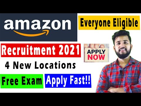 🔴 Amazon Recruitment Process for Freshers 2021 | Work From Home Jobs NO Experience
