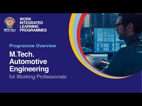 Programme Overview | M.Tech. Automotive Engineering for working professionals