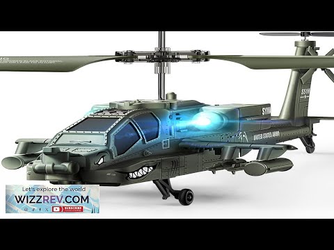 SYMA RC Helicopters S51H Remote Control Helicopter 2.4GHz Military Army Helicopter Toys Review