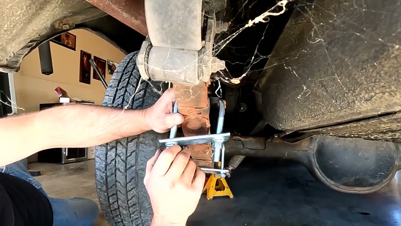 Edsel Adjustable Leaf Spring Install