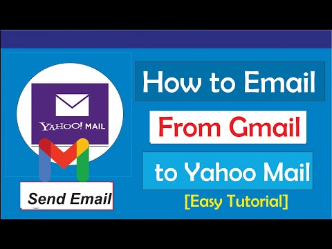 How to Send Email from Gmail to Yahoo Mail - Compose Mail, Add Title and Add Attachment then Send