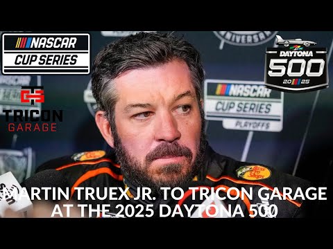 Martin Truex Jr. To TRICON Garage At The 2025 Daytona 500